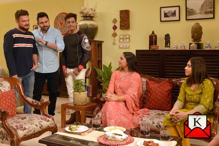 Shooting In Progress For Romantic Comedy Angshuman MBA